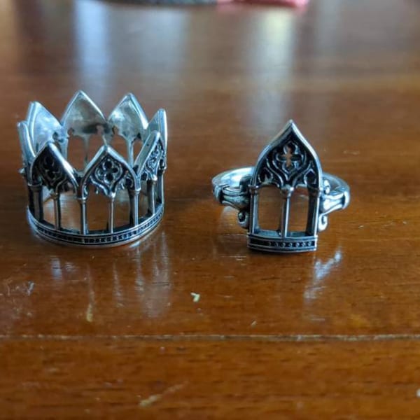 Cathedral Door Ring Church Window Ring Gothic Cathedral Ring Silver 925 ...