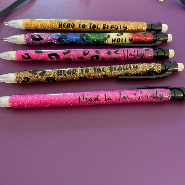 Glitter Write Bros Mechanical Pencils / School Gifts/ Personalization ...