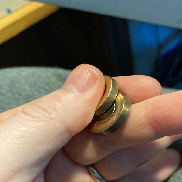 Worry Coin Fidget Haptic Coin Magnetic Stress Toy Gift for Friends - Etsy