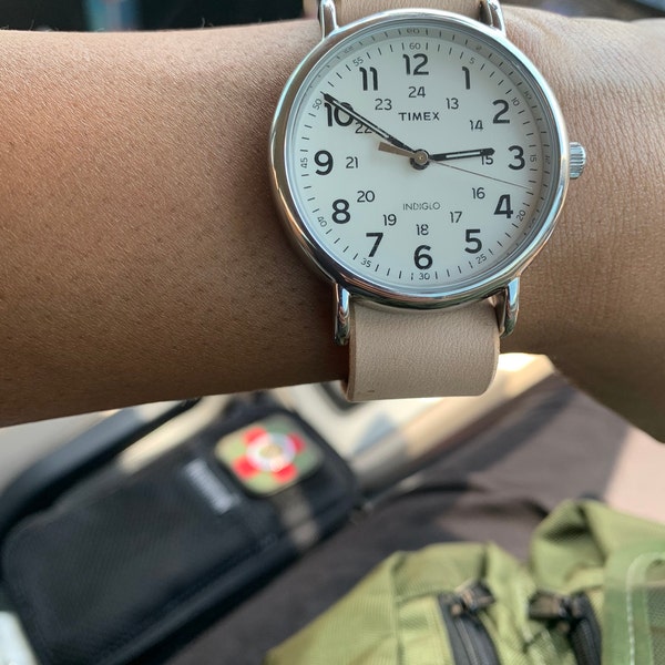 Leather Watch Strap for Timex Weekender - Etsy