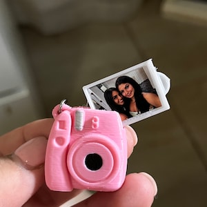 Mini Camera Keychain and Your Own Personalized Photo. Camera Keychain ...