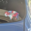 Goth Car Decals, Bats Halloween Spooky Season, Rear Window Decal ...