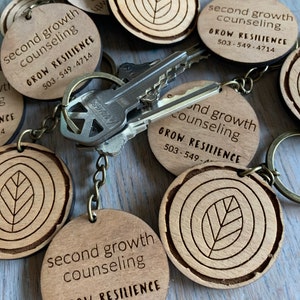 Pack of 50 Custom Rectangular Keychains With Business Logo | Etsy