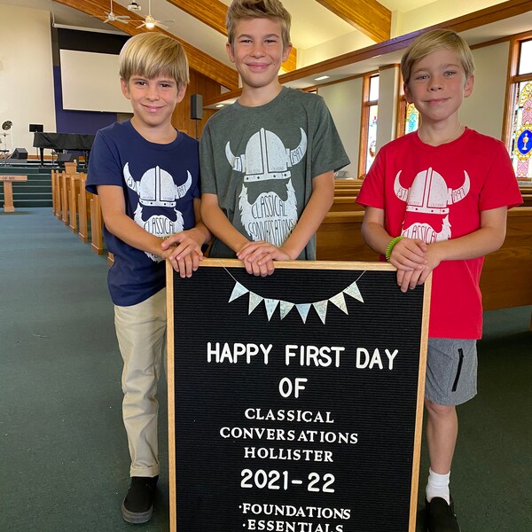 Challenge A Classical Conversations T-shirt, Homeschooling Tshirt, Homeschooler, Student Shirt ...