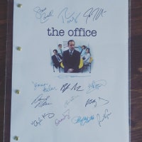 The Office US TV Show Pilot Script Screenplay With Signatures ...