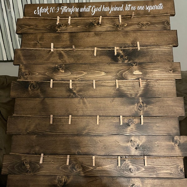 Photo Board, Picture Display, Picture Board, Wedding Photo Display ...