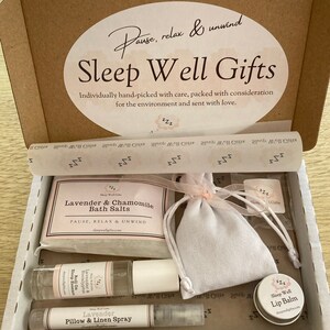 Sleep Well Gift Box /relaxation Pamper Box /wellbeing - Etsy