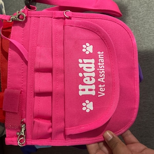 Custom Vet Tech Fanny Pack, Vet Tech Tool Belt, Vet Tech Organizer Belt ...