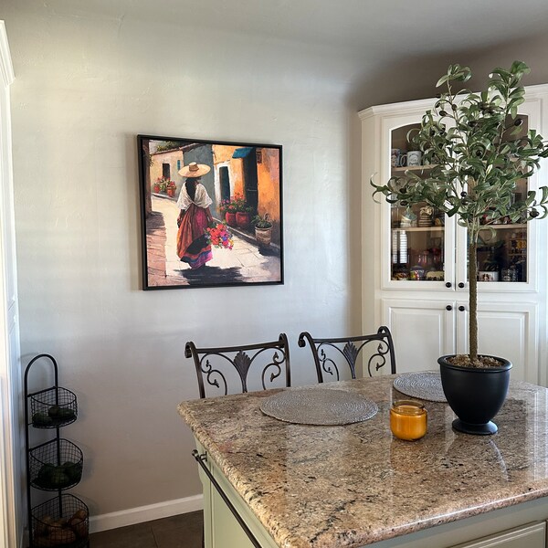 Mexican Wall Decor: Colorful Mexican Folk Art Print, Latino Arte ...