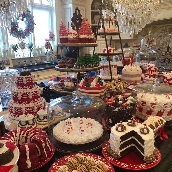 Fake Funfetti Cake | Fake Cake | Faux Dessert | Bakery Prop | Funfetti ...