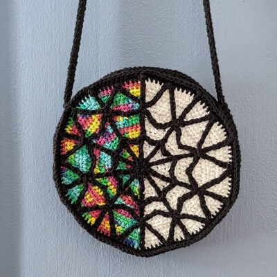 Sally's Patchwork Bag Crochet Bag Pattern NBC Inspired Jack and Sally ...