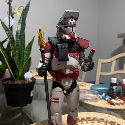 1/6 Scale Alpha ARC Clone Trooper Customize Kit Blank for Custom Figure ...