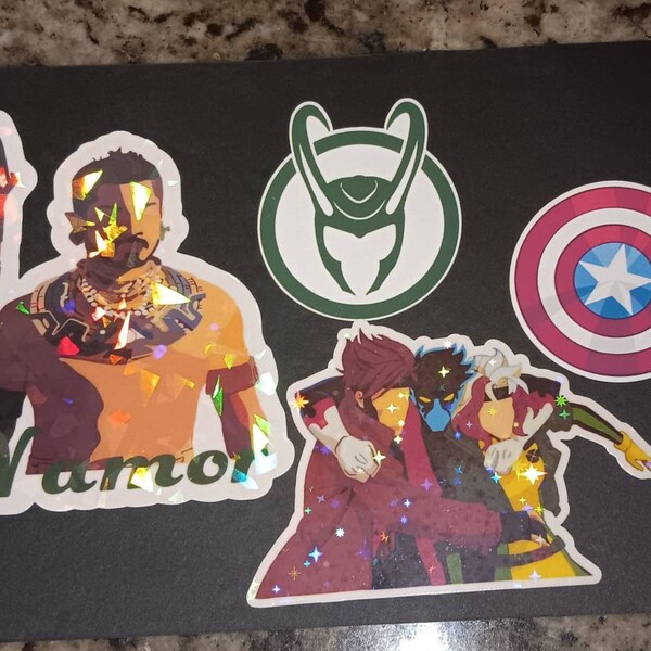 Nightcrawler & Gambit Sticker/sticker Pack - Etsy