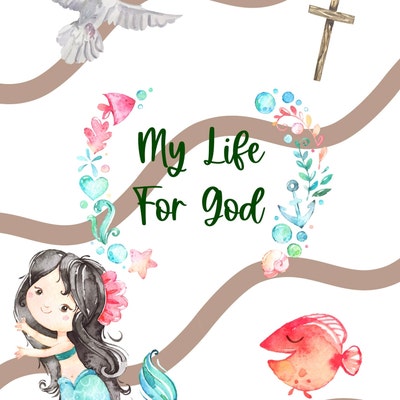 Mermaids 2. Watercolor Clipart, Sea, Girls, Magic, Fairytale, Wreath ...