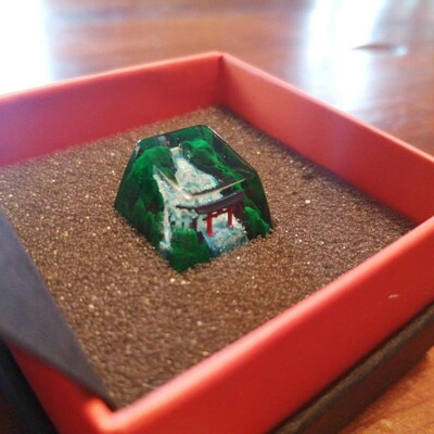 Torii Gate Artisan Keycap, Japanese Keycaps, Artisan Keycap, Torii Gate ...