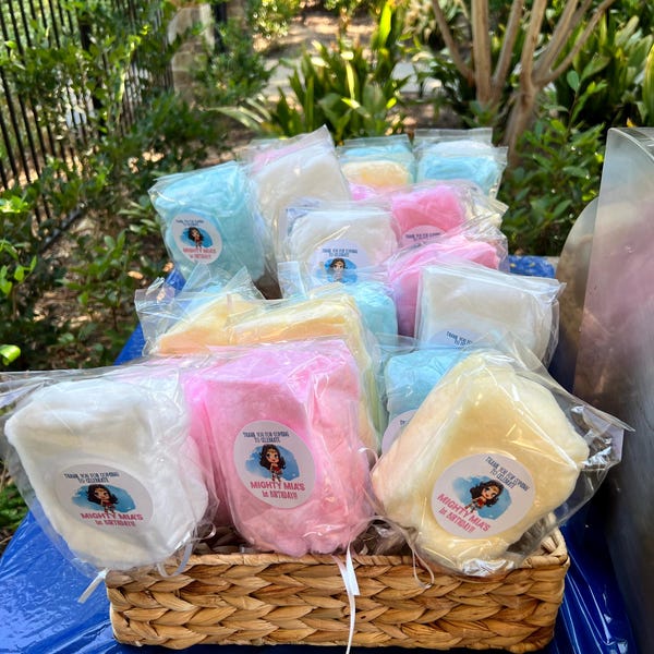 Cotton Candy on a Stick, Birthday Gift, Cotton Candy Cone, Gender ...