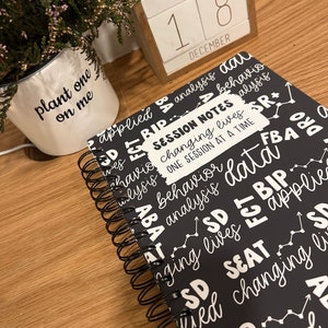 ABA Data Session Notes ABC Data Log Therapy Session Note - Etsy