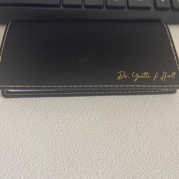 Personalized Checkbook Cover, Leather Checkbook, Checkbook Wallet and ...