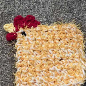 Crochet Pattern, Chicken Kitchen Scrubby Crochet Pattern, Chicken ...