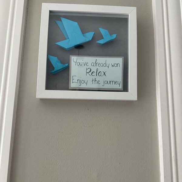 You Are Loved -shadow Box -framed Art- Wall Décor - Etsy