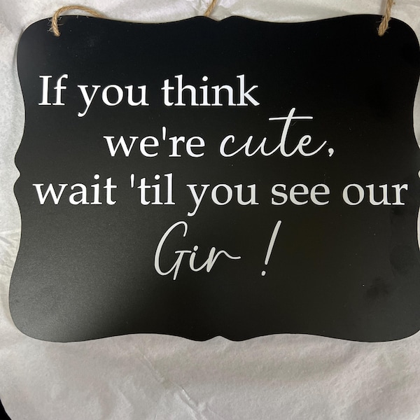 MULTIPLE Personalized Ring Bearer Sign || Wedding, Elopement || Rustic ...