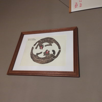 Japanese Tigers by Taguchi Tomoki 1860-1869 Famous Yin-yang Circle ...