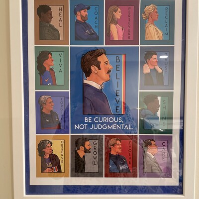 Be Curious, Not Judgemental Collage Medium Print - Etsy