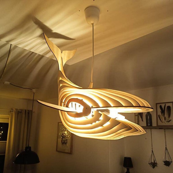 Parametric Wooden Lamp Cnc Laser Cut Files SVG DXF CDR Vector Plans ...