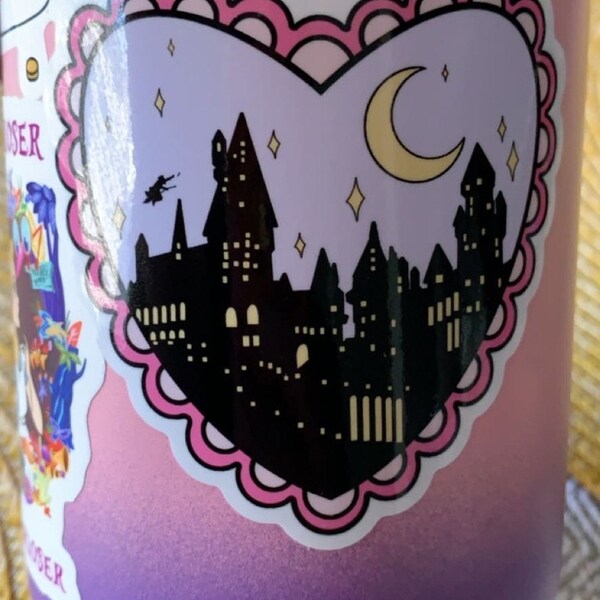 Dreamy Magical Castle Sticker - Etsy