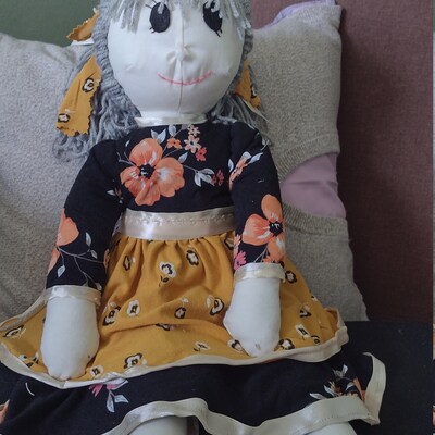 Holly Rag Doll Sewing Pattern - Etsy