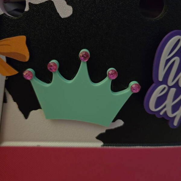 3D Printed Magnetic Glasses Topper- Frame Topper Blank With Magnets ...