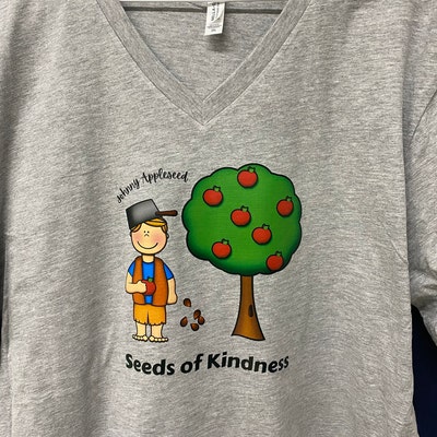 Seeds of Kindness Johnny Appleseed Png Digital Download - Etsy