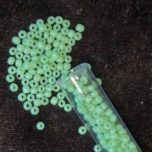 OPAL CHEYENNE PINK Size 7/0 Vintage Czech Seed Beads Colorfast | Etsy