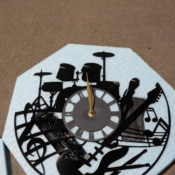 Skeleton Clock, Skeleton Decor, Halloween Themed Clock, Skeleton Decor ...
