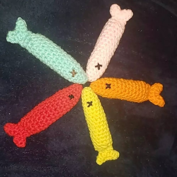 Salty Sardine | Crochet Cat Toy | Crochet Pattern | Easy | Beginner ...