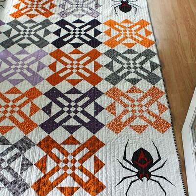 Wicked Weaver Paper Piecing Pattern PDF Format - Etsy