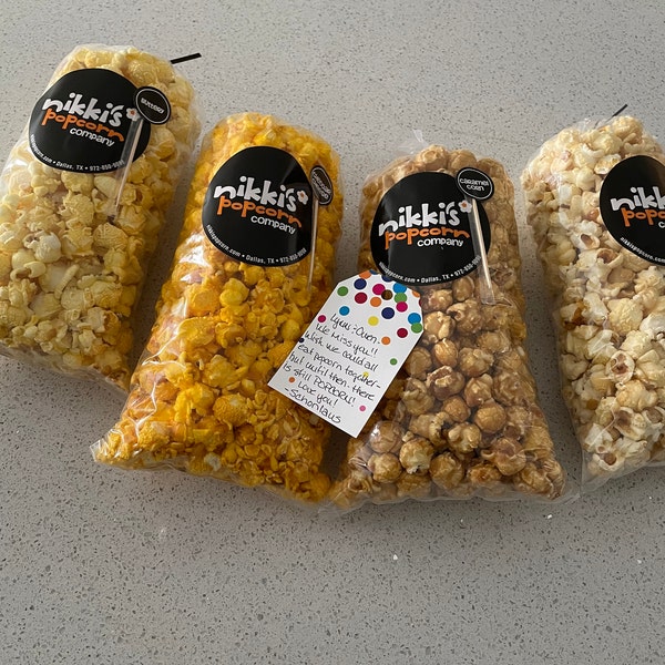 Customizable Popcorn & Candy Snacks Care Package - Etsy