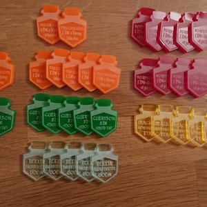Dungeons and Dragons Campfire Tokens | Etsy Australia