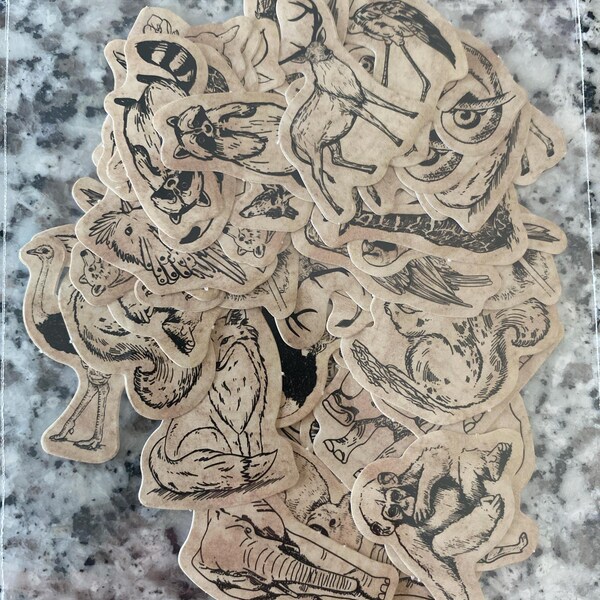 10 Vintage Frame Stickers Large Frames Flat Finish Gold Brown White ...