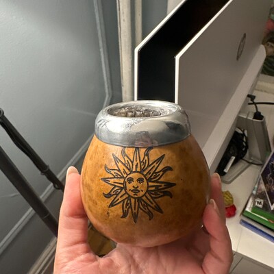 Argentina ,mate Engraving Logo, Soccer, Football, Futbol Yerba Tea With ...