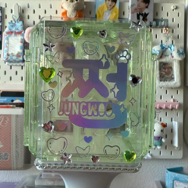 Custom Kpop Photocard Frame Toploader Covers Deco K-pop - Etsy