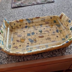 Reversible Pie Plate Cozy Printable Sewing Pattern and Tutorial PDF ...