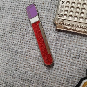 MTS Gel Card Enamel Pin / Transfusion Science / Blood Bank - Etsy