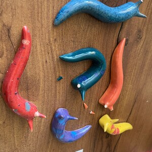 Ceramic Slugs Assorted Pack of X3 - Etsy