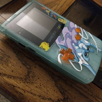 Pokemon Crystal Suicune Gameboy Color Shell Diy - Etsy