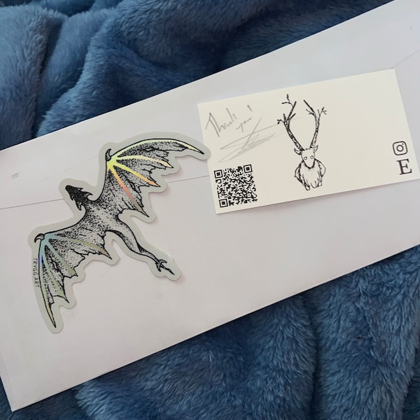 Abraxos | Holographic Sticker | Throne of Glass - Etsy