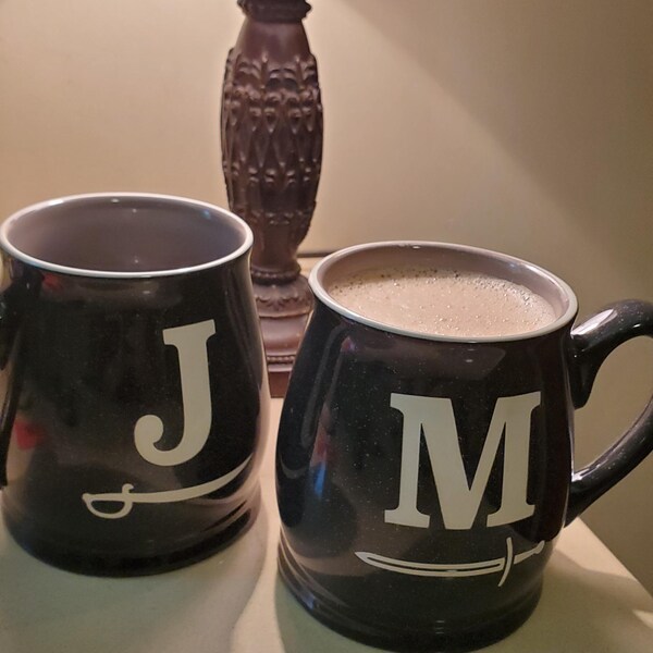 Etched Octopus Tentacle Ceramic Mug, Personalized Mug, Etched Coffee ...