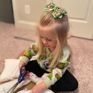 Dr Seuss Week Bow...read Across America Bow...aqua and White Bow ...