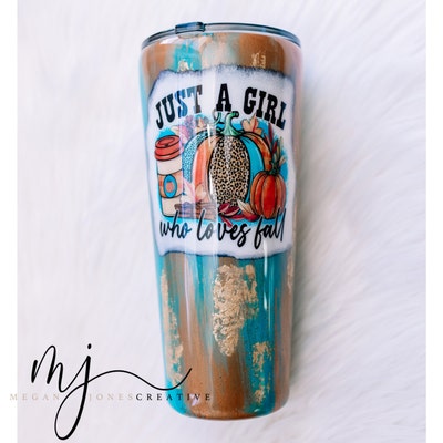 Just a Girl Who Loves Fall PNG Instant Download Sublimation Design Fall ...