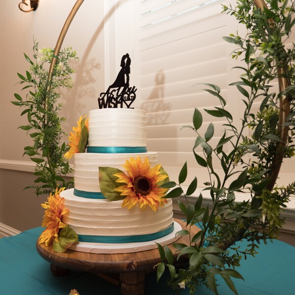 As You Wish With Date Heart Princess Bride Wedding Cake Topper - Etsy